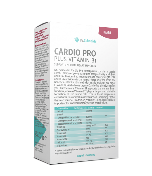 Dr. Schneider Cardio Pro | Products | Dr Schneider